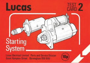 Lucas Diagnostic Aides – Moss Motoring