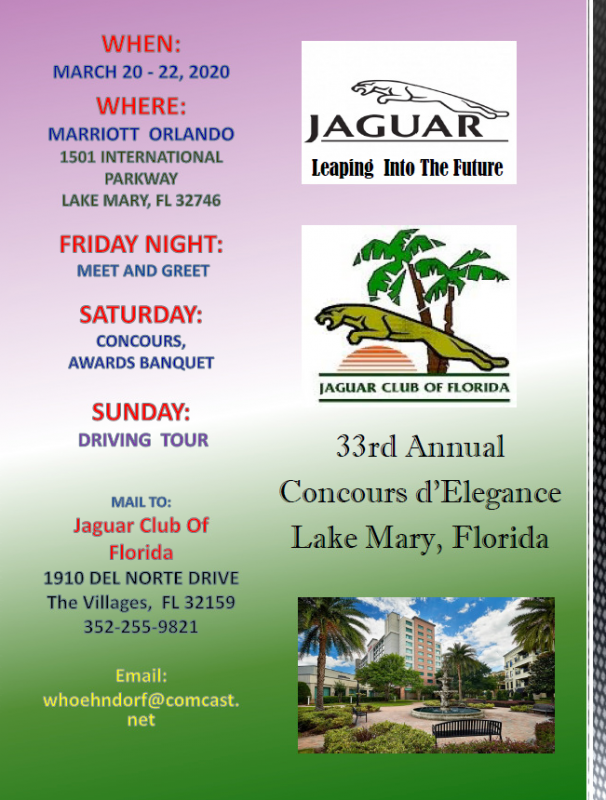 Jaguar Club of Florida (JCOF) Concours d' Elegance 2020 – Moss Motoring
